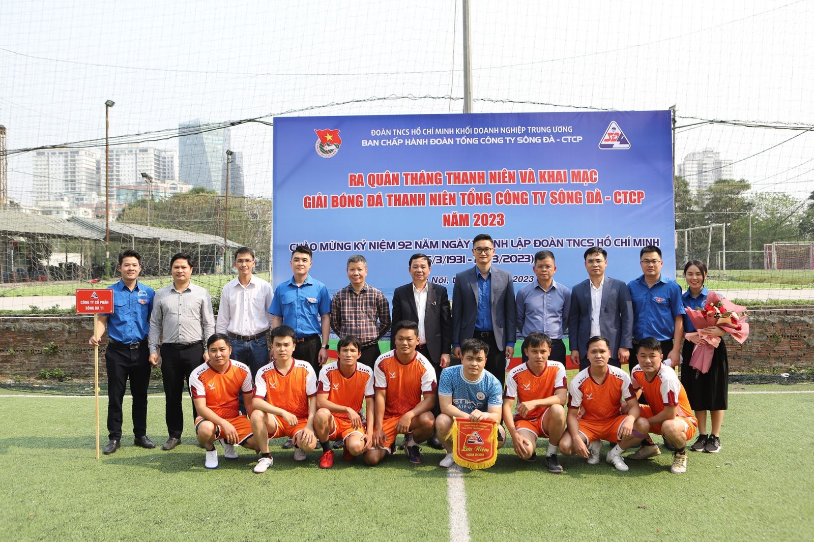 Đoàn thanh niên Tổng công ty Sông Đà – CTCP tổ chức hưởng ứng tháng thanh niên năm 2023 và Khai ...